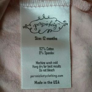 Persnickety | Shirts & Tops | Persnickety Nob Hill Pink Damask Top 2 Months | Poshmark